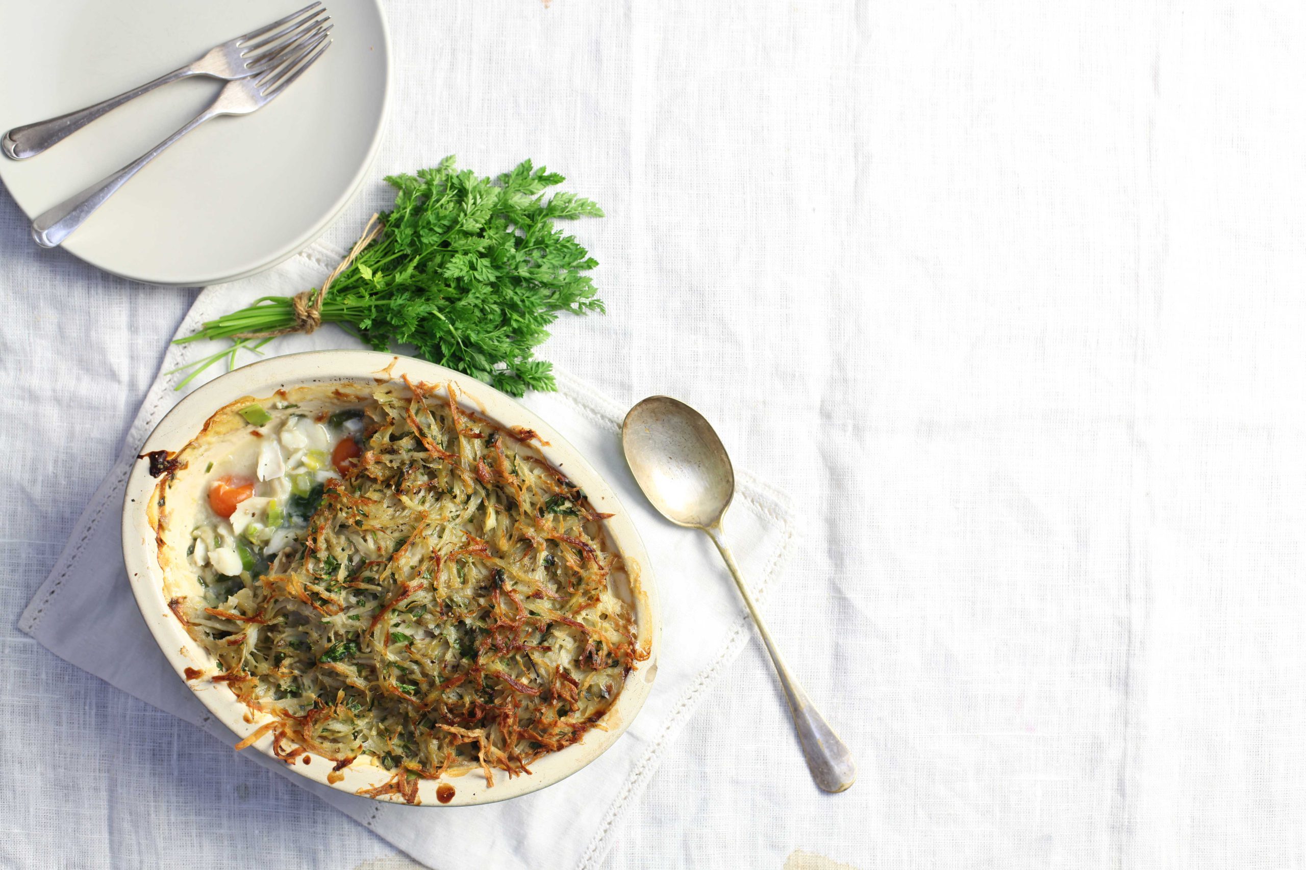 Recipe: Jassy’s Thatched Fish Pie - Coast Magazine