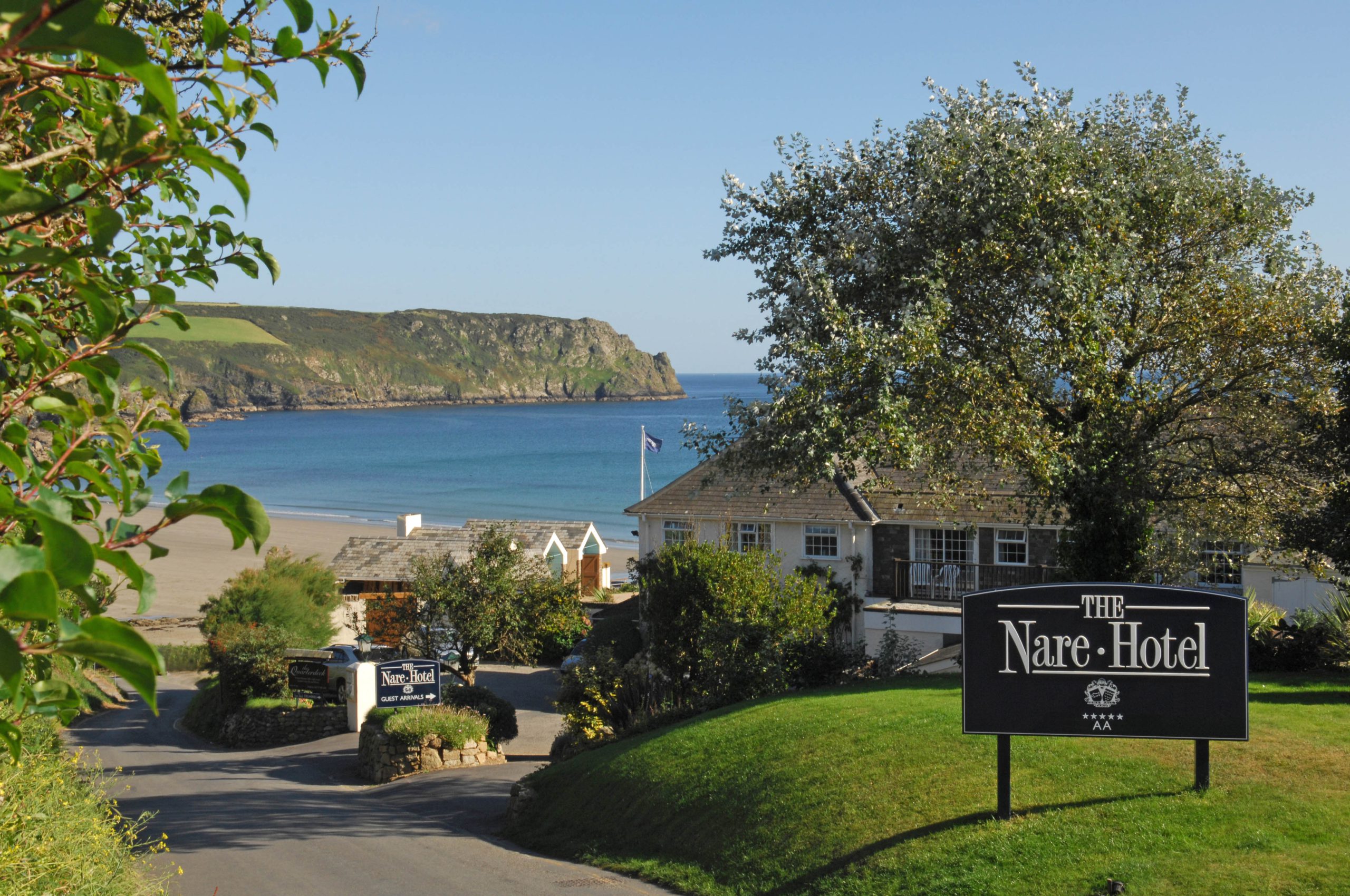 The Nare Hotel Review, Carne Beach, Veryan-in-Roseland, Cornwall ...